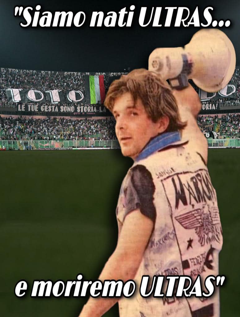 Palermo, la Curva Nord 12 ricorda Totò Rambo sui social: il capo ultras ...