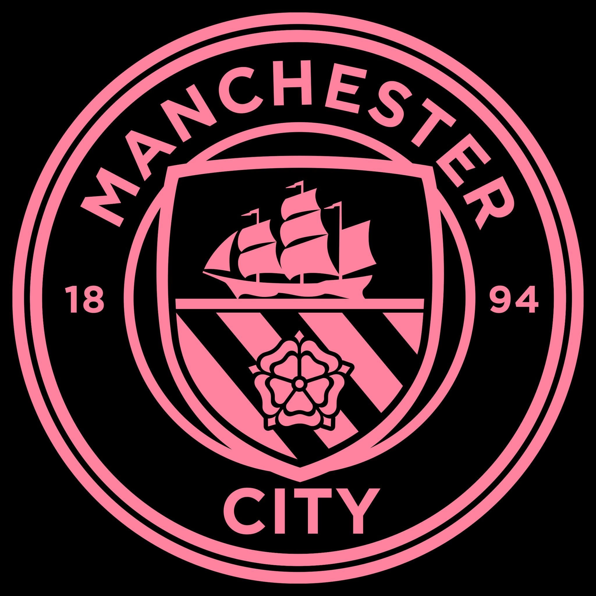 Manchester City: il logo diventa rosanero sui social (FOTO ...