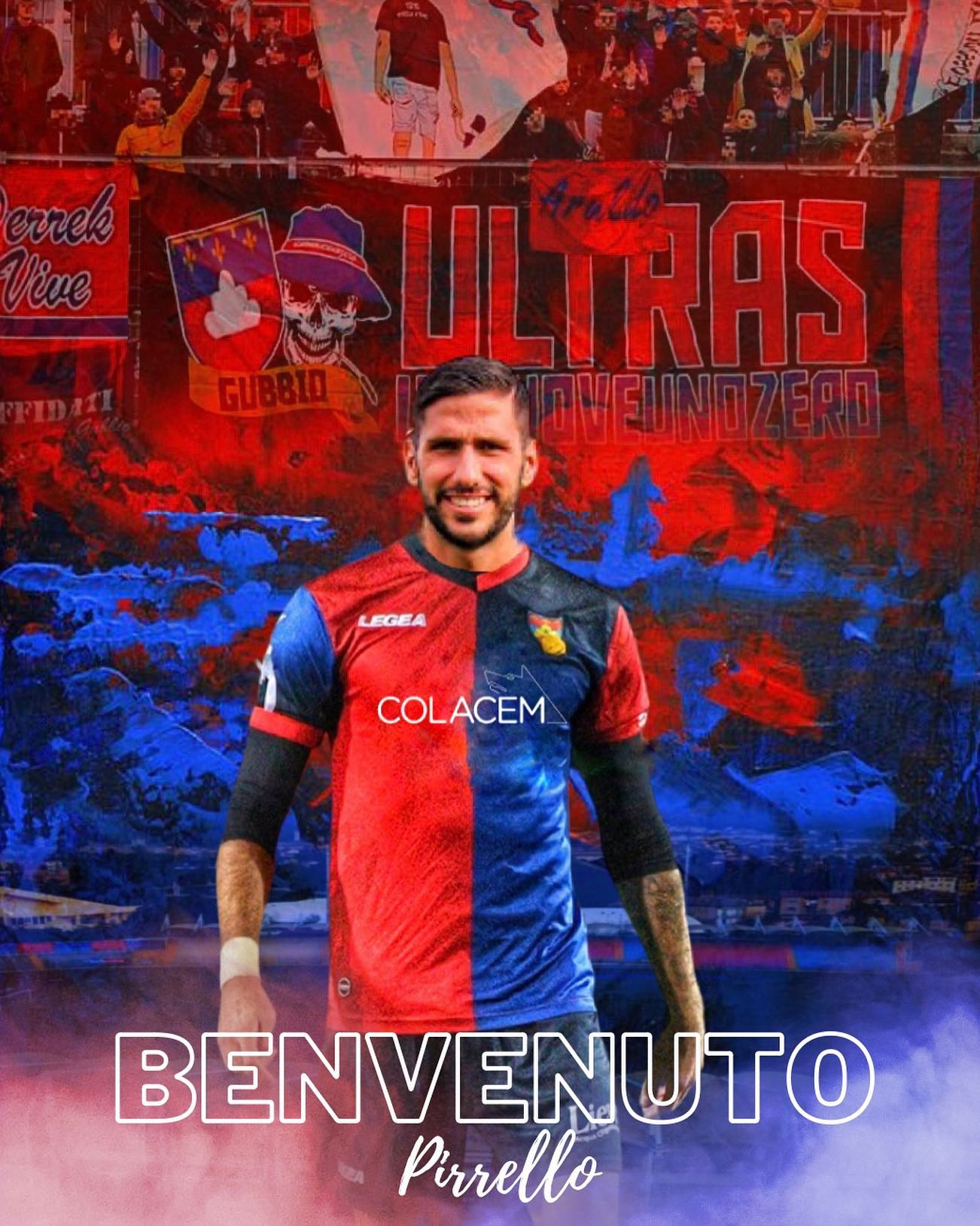 Ex rosa, UFFICIALE: Pirrello al Gubbio - Ilovepalermocalcio.com