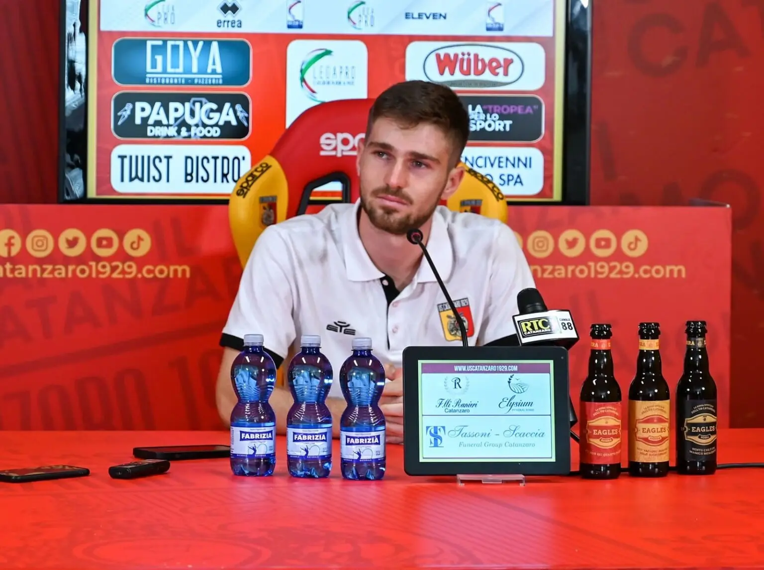 Catanzaro, Ghion: «Derby al rientro? Prepariamo la partita per vincerla ...