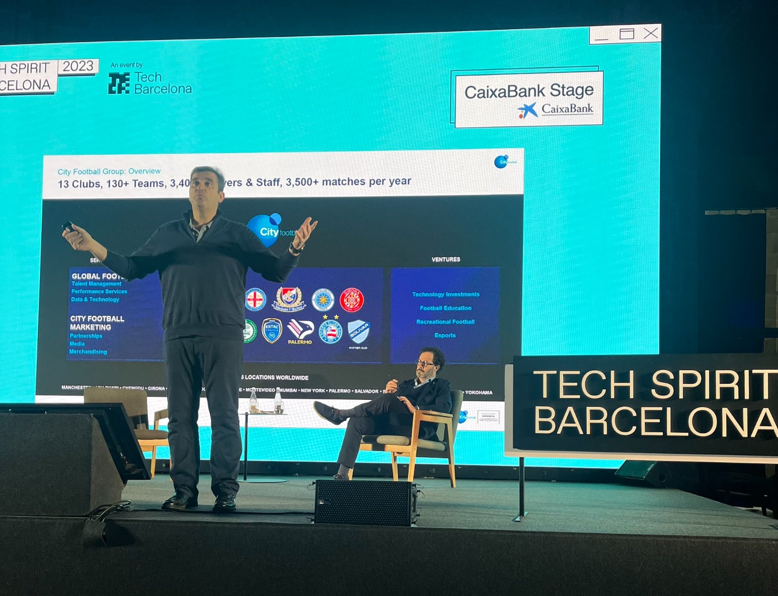 Soriano presenta il City Football Group al congresso "Tech Spirit ...